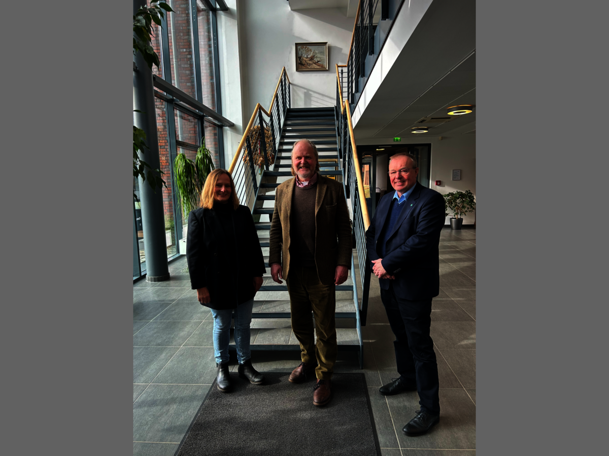 Friedrich Graf zu Rantzau ist für die Landwirtschaftskammer Mitglied im ...